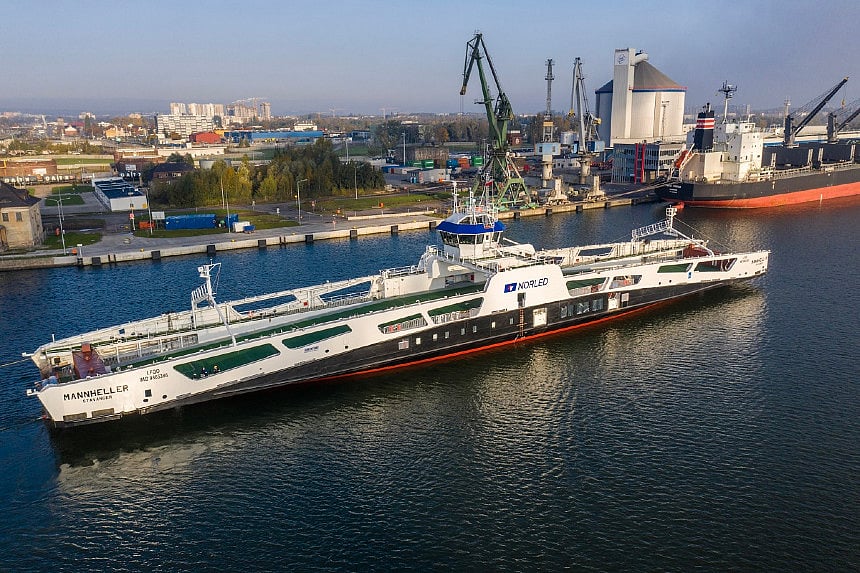 Sea trials begin for Norled’s newest hybrid ferry
