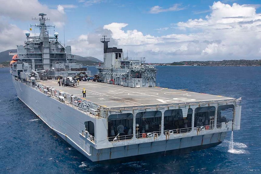 Royal Navy support ship to assist in disaster relief operations in Honduras