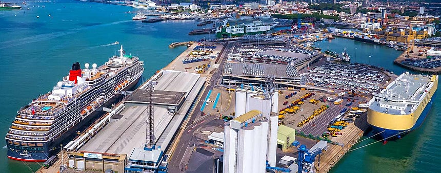 Major quayside reconstruction underway at Port of Southampton’s newest ...