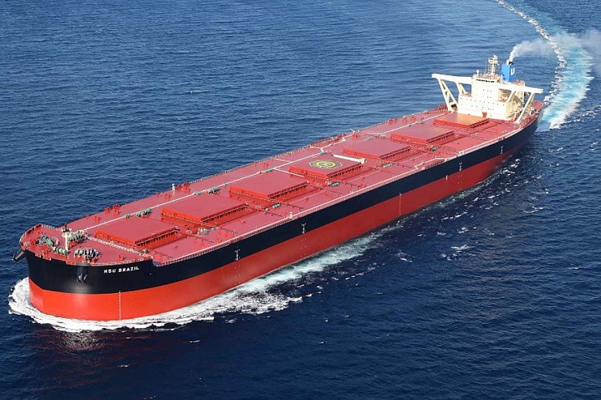 JMU delivers Valemax ore carrier to NS United