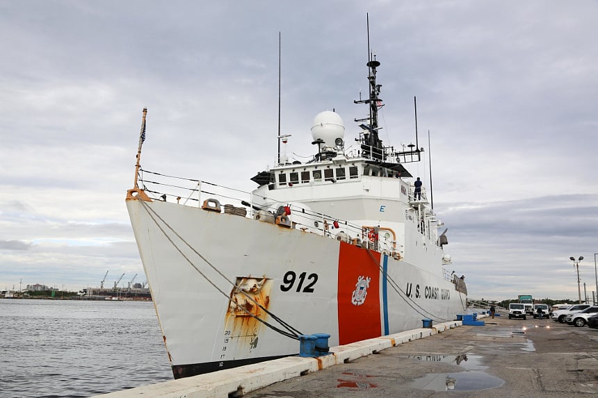 US Coast Guard cutter Legare seizes over 3,000 kilograms of drugs