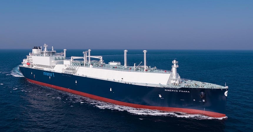 Minerva Marine takes delivery of LNG carrier