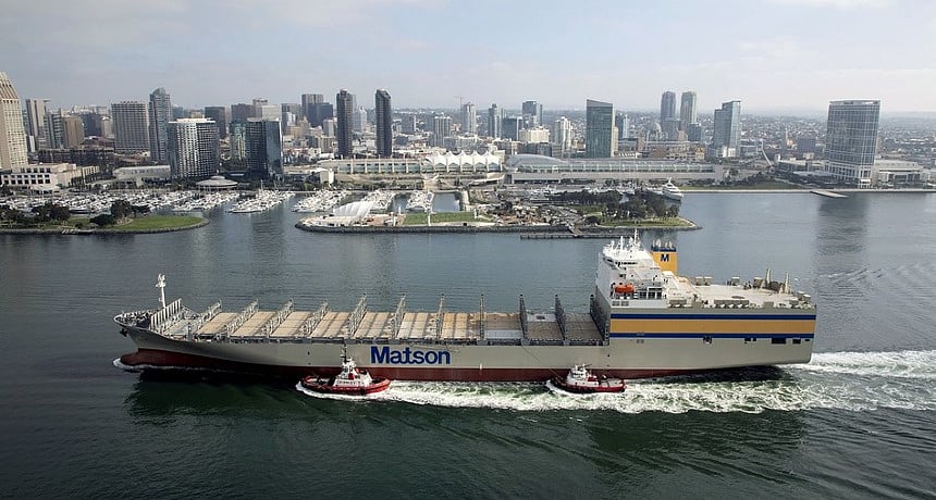 Matson takes delivery of second Kanaloa-class Con-Ro ship