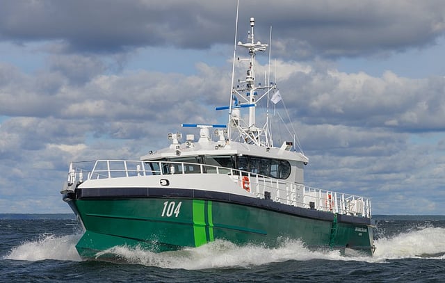 VESSEL REVIEW | Gintaras Zagunis – New patrol boat for Lithuanian ...