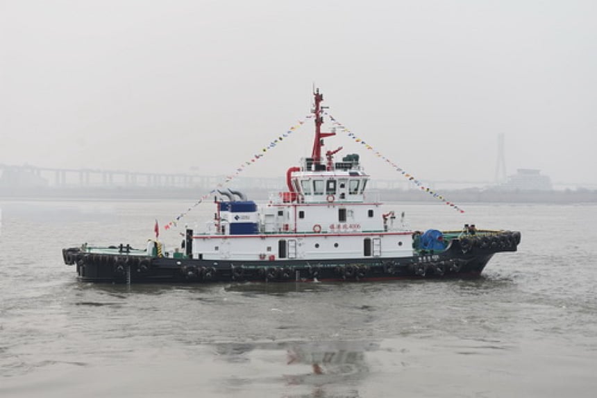 Jiangsu ports get new tugs