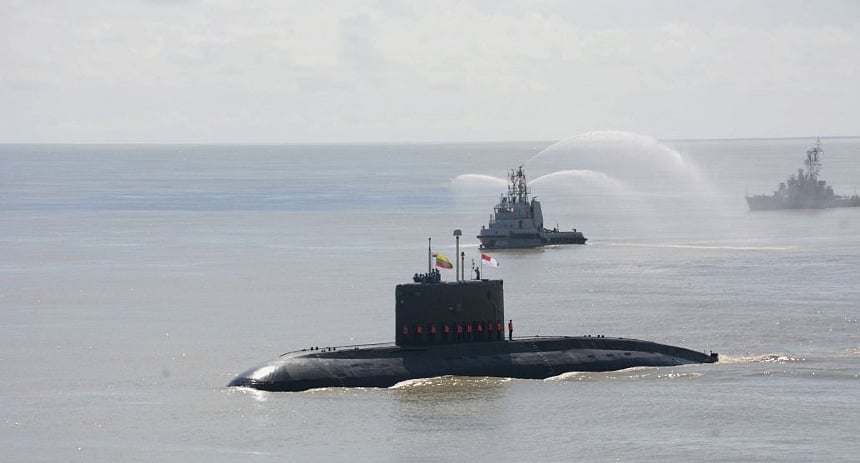 Myanmar’s first submarine commissioned into service