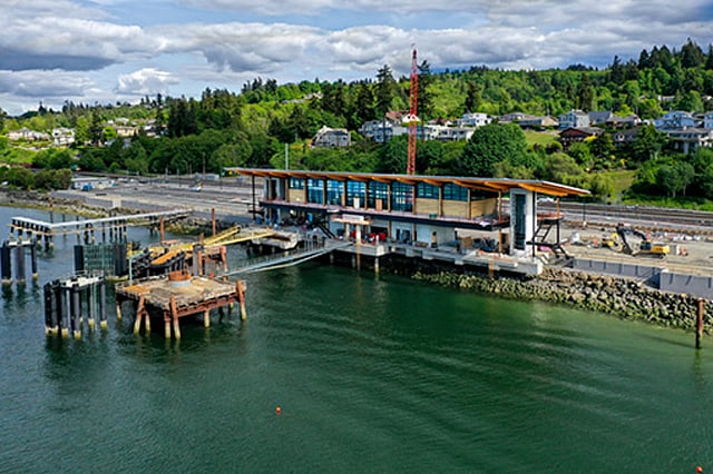Washington State Ferries opens new terminal in Mukilteo