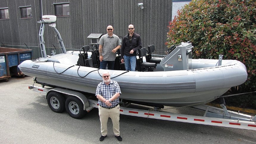 Canadian Armed Forces awards boat support contract to BC RHIB builder