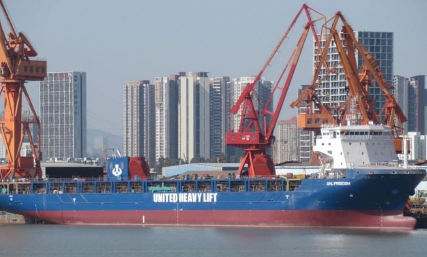 United Heavy Lift expands fleet with 14,000DWT newbuild