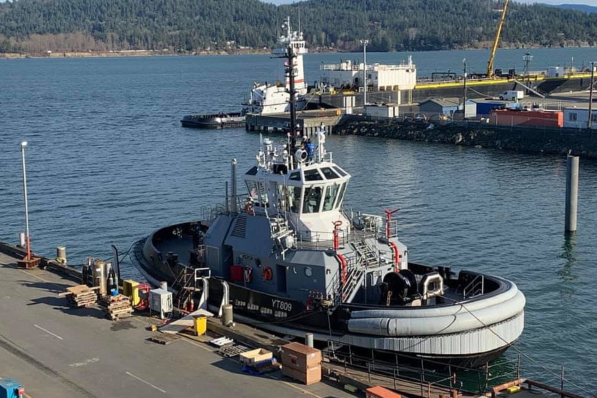 Acceptance trials completed for US Navy’s second YT-808-class tug