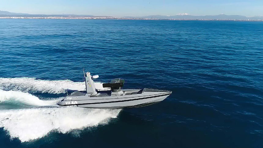 Turkey’s first locally-built armed USV begins sea trials
