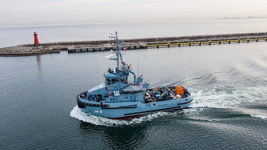 Fifth tug in series delivered to Polish Navy