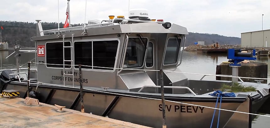 USACE welcomes catamaran to survey fleet