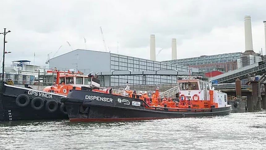HVO diesel bunkering barge enters service on Thames