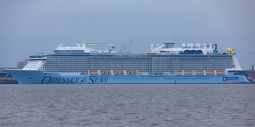 Royal Caribbean’s second Quantum Ultra-class ship departs for sea trials