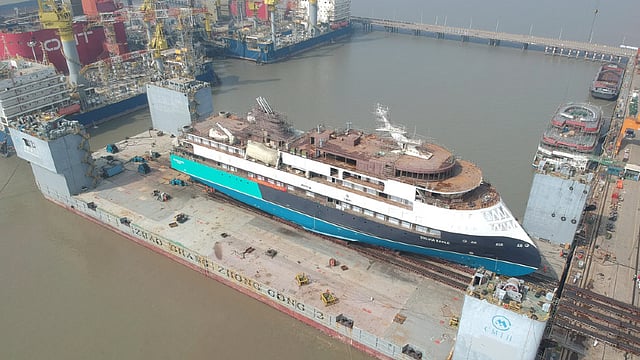 SunStone Ships’ second Infinity-class vessel launched; keel laid for fifth