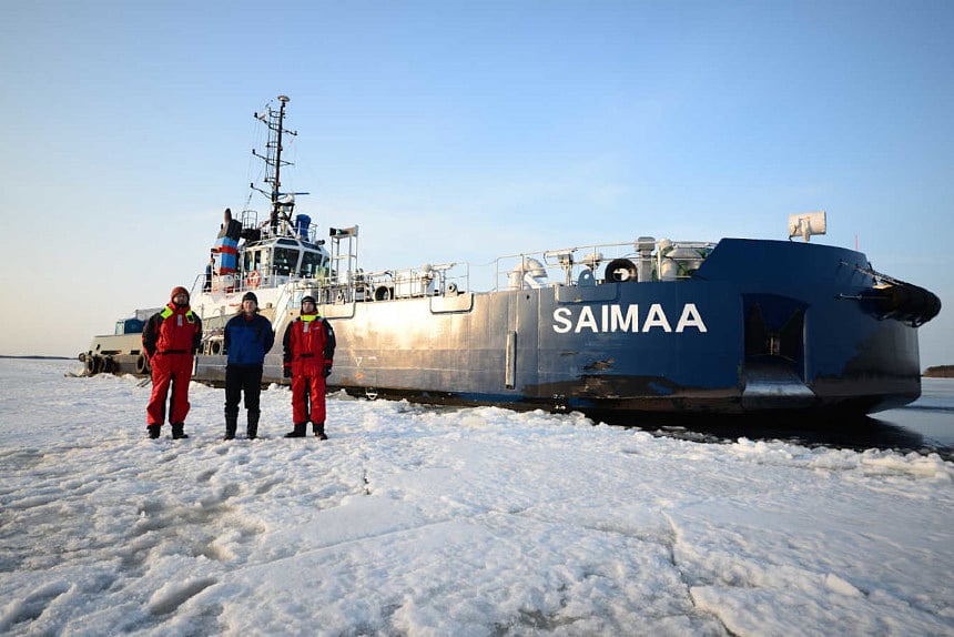 Finnish self-propelled icebreaking bow completes full-scale trials
