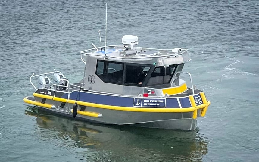 Harbour workboat delivered to Hempstead, New York