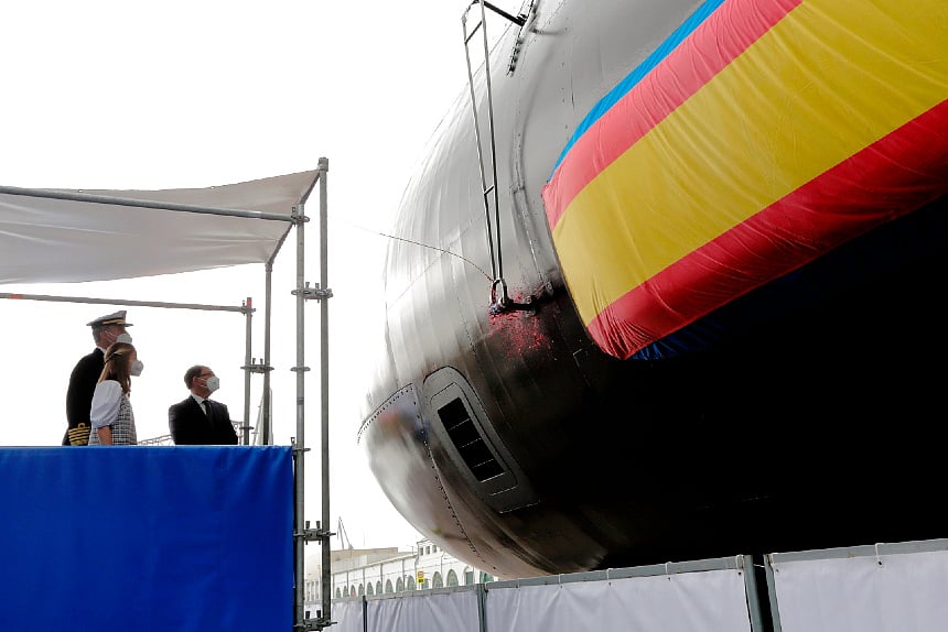 Spain’s first S-80-class submarine launched