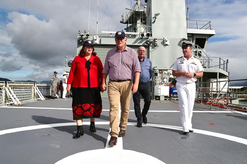 AU$155 million earmarked for upgrades of Australia’s Cairns naval base