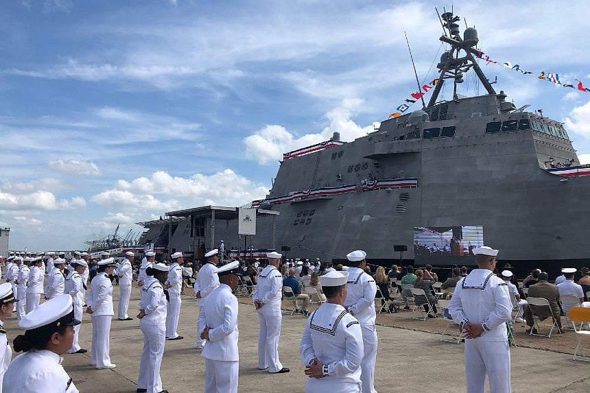 US Navy commissions littoral combat ship Mobile