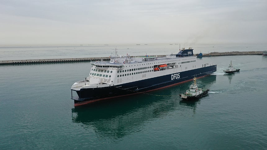 DFDS introduces newest ferry on Dover-Calais route