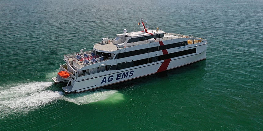 New catamaran ferry delivered to Ems