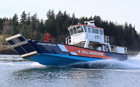 Oil spill response landing craft delivered to WCMRC