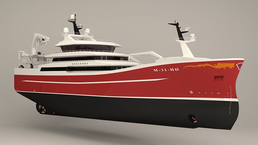 Norway’s Gollenes orders Danish-built 70m factory trawler