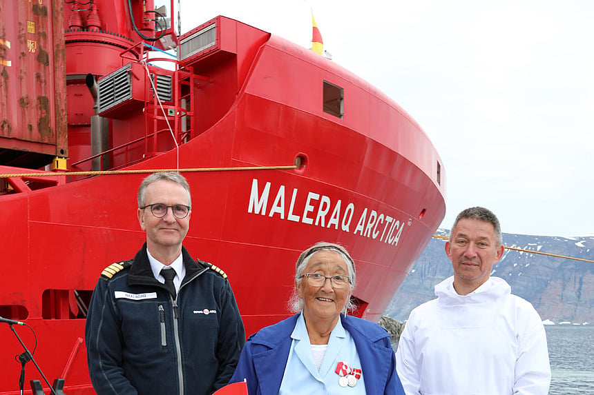 Royal Arctic Line names newest reefer ship