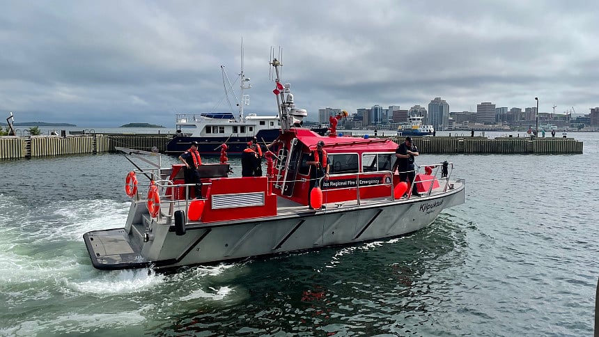 New response boat enters service with Halifax Regional Fire and Emergency