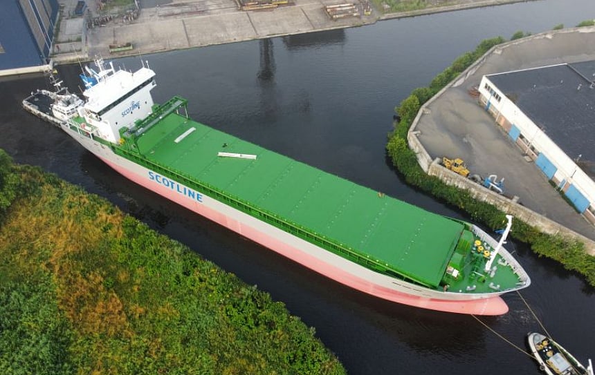 Scotline takes delivery of fourth bulker in series from Dutch yard