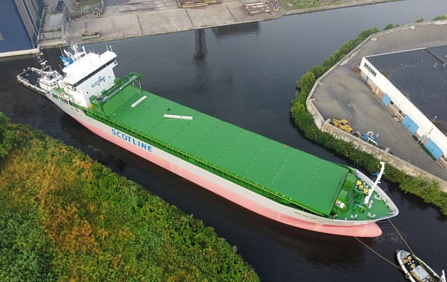 Scotline takes delivery of fourth bulker in series from Dutch yard