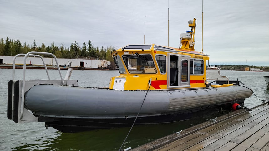 Canadian Coast Guard Auxiliary sub-unit gets new rescue RHIB