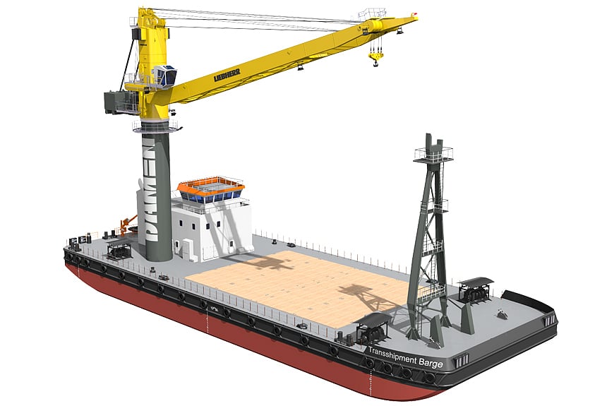 Transhipment Services Australia orders crane barge for mining support work