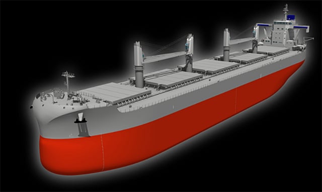 Japanese yard unveils new Ultramax bulker design