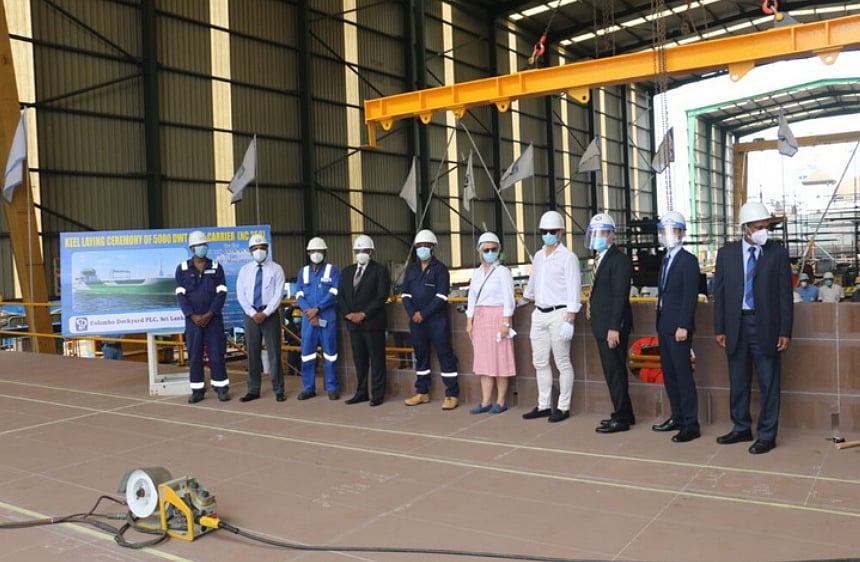 Keels laid for two new cargo ships for Norway’s Misje Eco Bulk