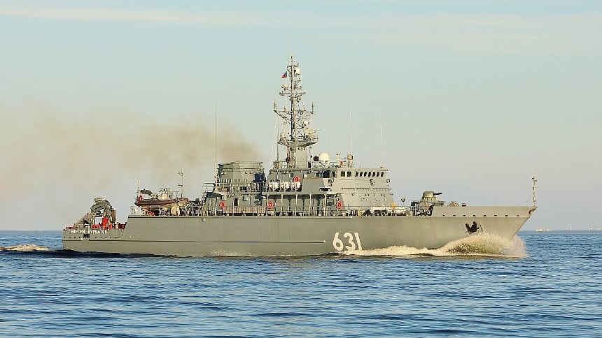 Fifth Project 12700 minesweeper delivered to Russian Navy