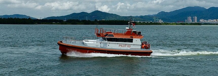 New self-righting boat delivered to Hong Kong Pilots Association