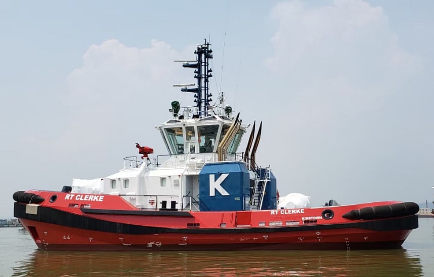Kotug takes delivery of 32m tug from Chinese yard