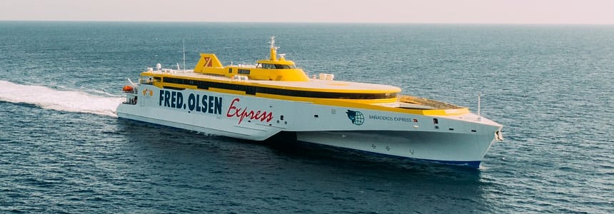 Fred Olsen Express takes delivery of second 118m trimaran ferry