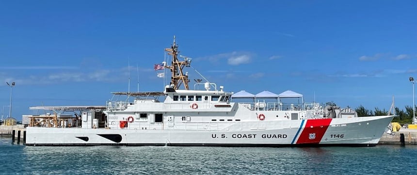 US Coast Guard takes delivery of 46th Sentinel-class cutter