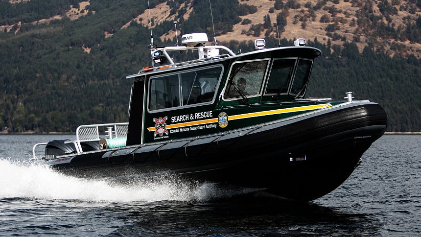 BC First Nations marine rescue service acquires 8m RIB
