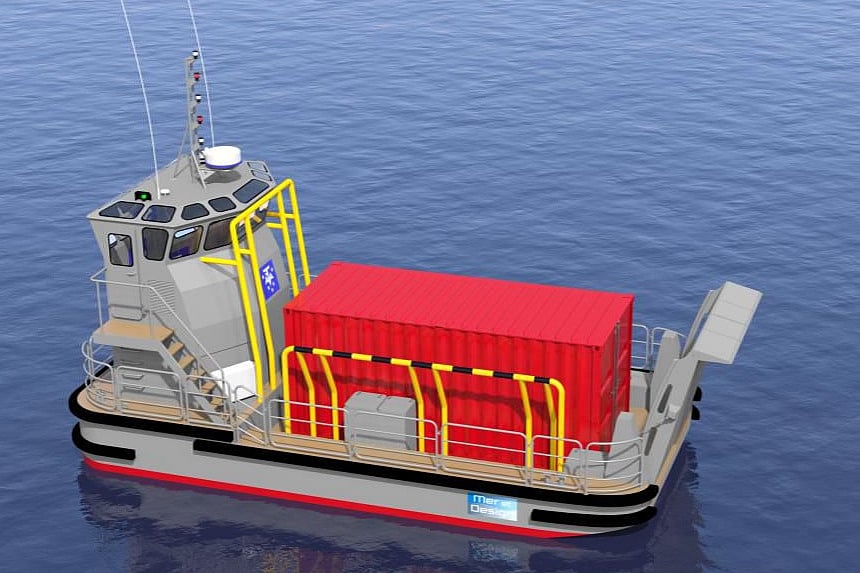 French builder to supply mini landing craft for Antarctic research ship