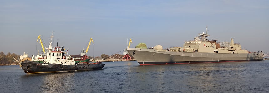 Russian yard launches Indian Navy’s seventh Talwar-class frigate