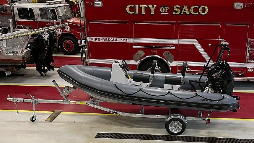 New response RIB delivered to Maine’s Saco Fire Department