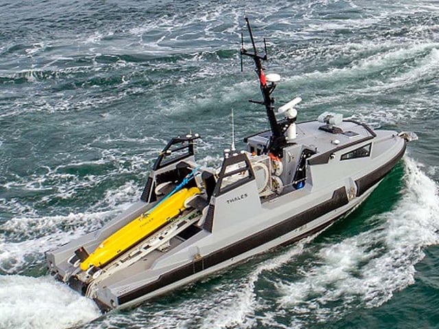 Royal Navy to begin trials of new autonomous minehunting system