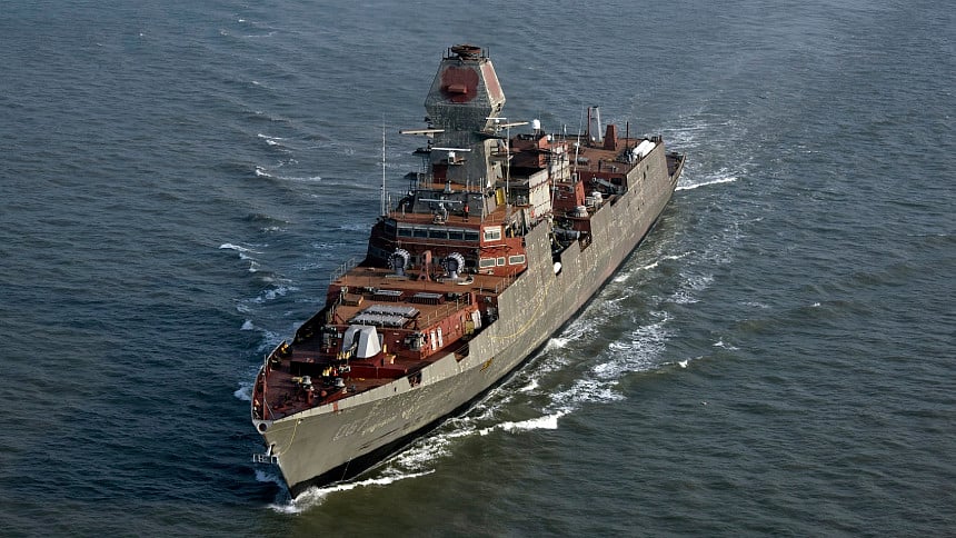 Indian Navy’s second Project P15B stealth destroyer begins sea trials