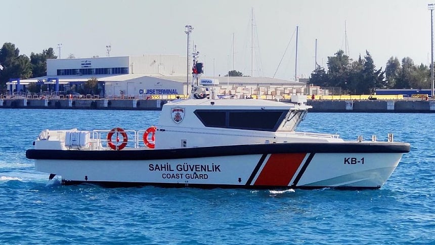 Turkish Coast Guard Command receives lead unit of new patrol boat class