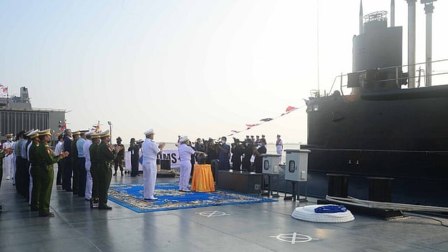 Myanmar Navy commissions second submarine